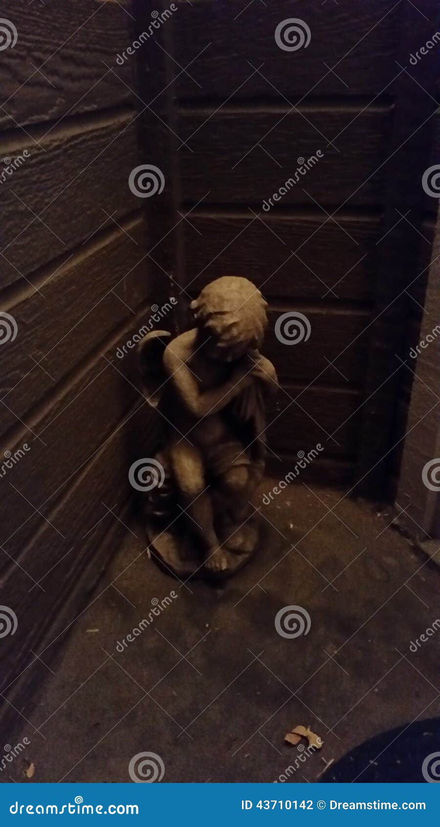Angel Statue stock photo. Image of corner, statue, creepy - 43710142