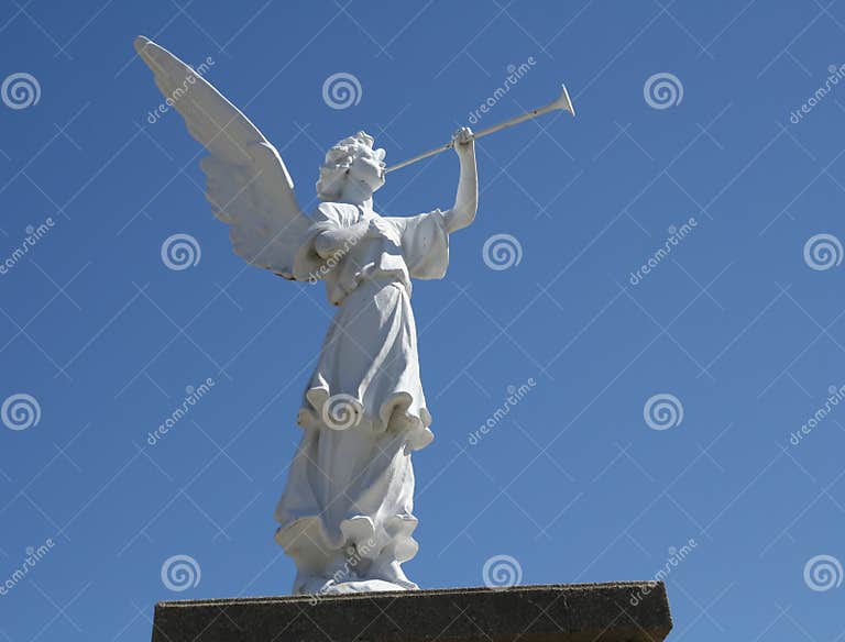 Angel in sunlight stock image. Image of spirit, statue - 3148619