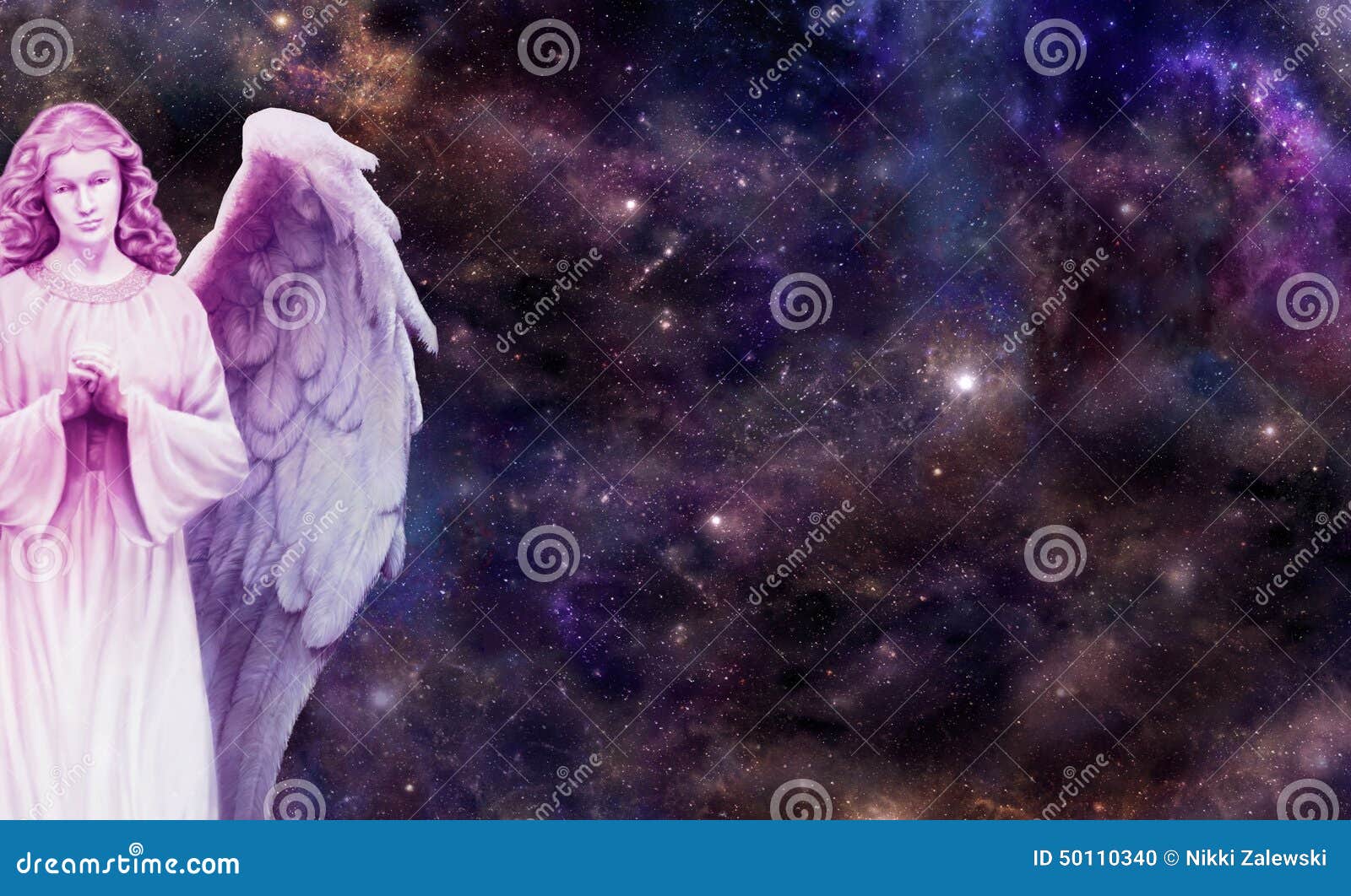 Angel watching over you stock photo. Image of left, healing - 50110340