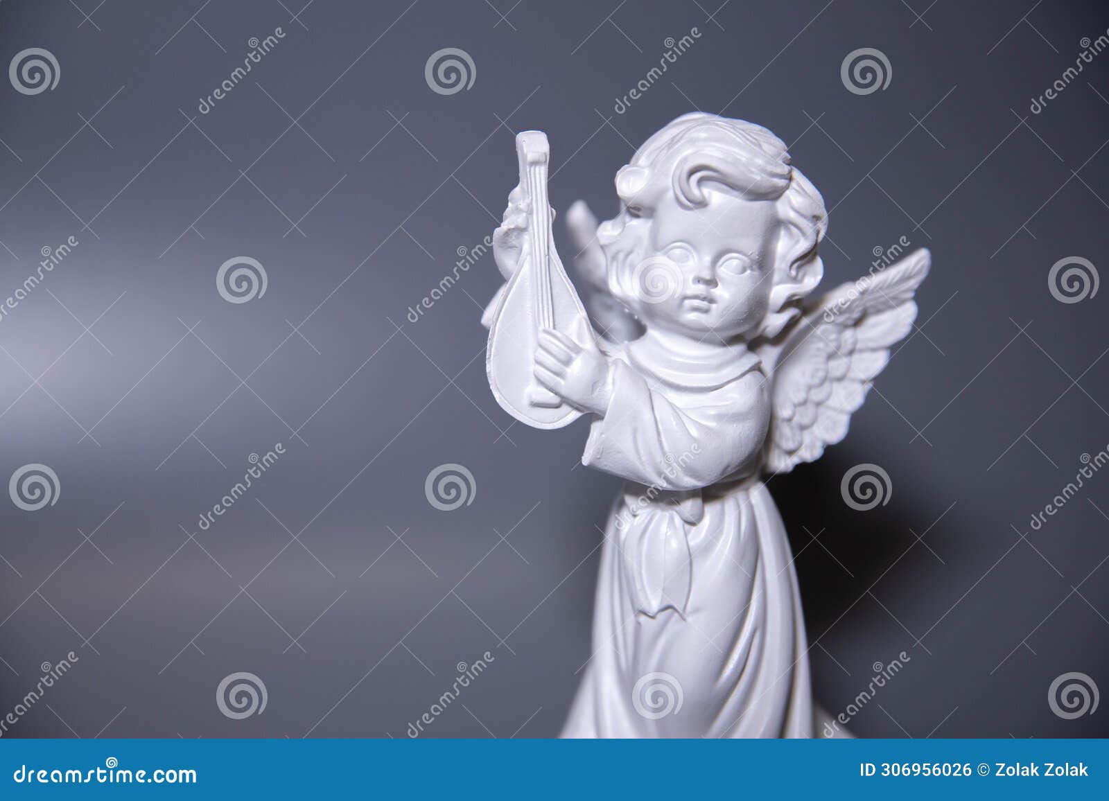 Angel on white background stock photo. Image of funeral - 306956026