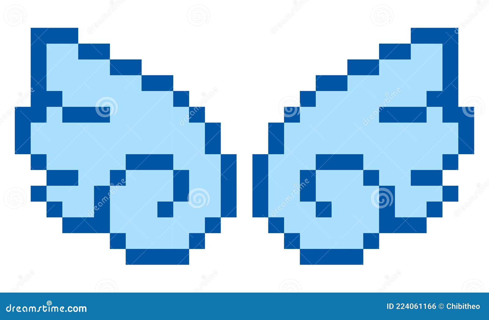 Angel. Pixel Art Angel. Cupid. Cross Stitch. Vector Illustration ...