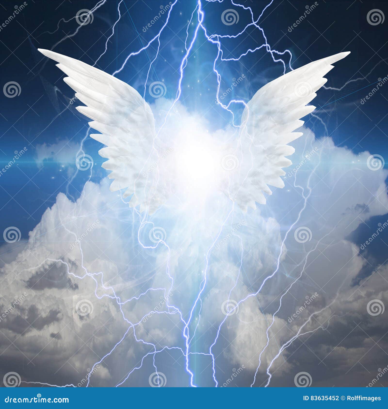 Angel winged stock illustration. Illustration of freedom - 83635452
