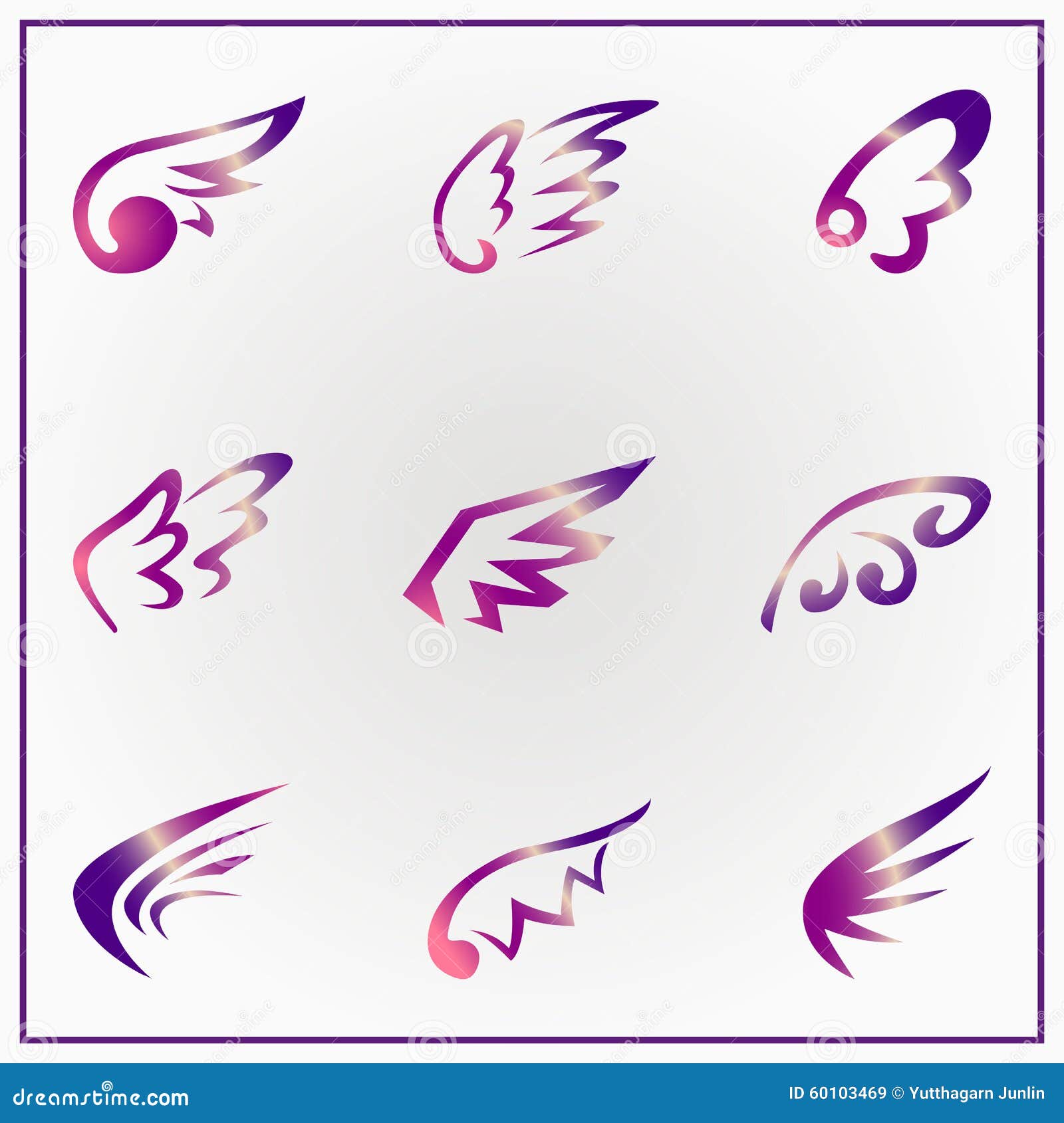 Angel Wings stock illustration. Illustration of fantastic - 60103469