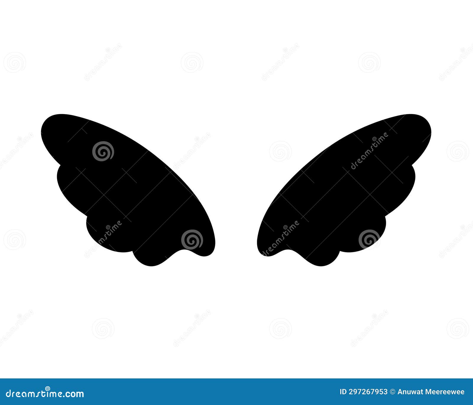 Angel Wings in Heaven Hawk Feather Wing Pattern Stock Vector ...