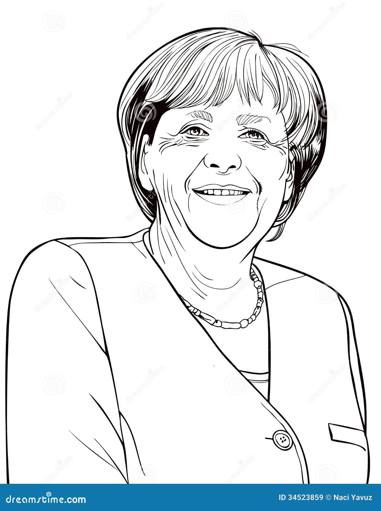 Angela Merkel redaktionelles stockbild. Illustration von deutsch - 34523859