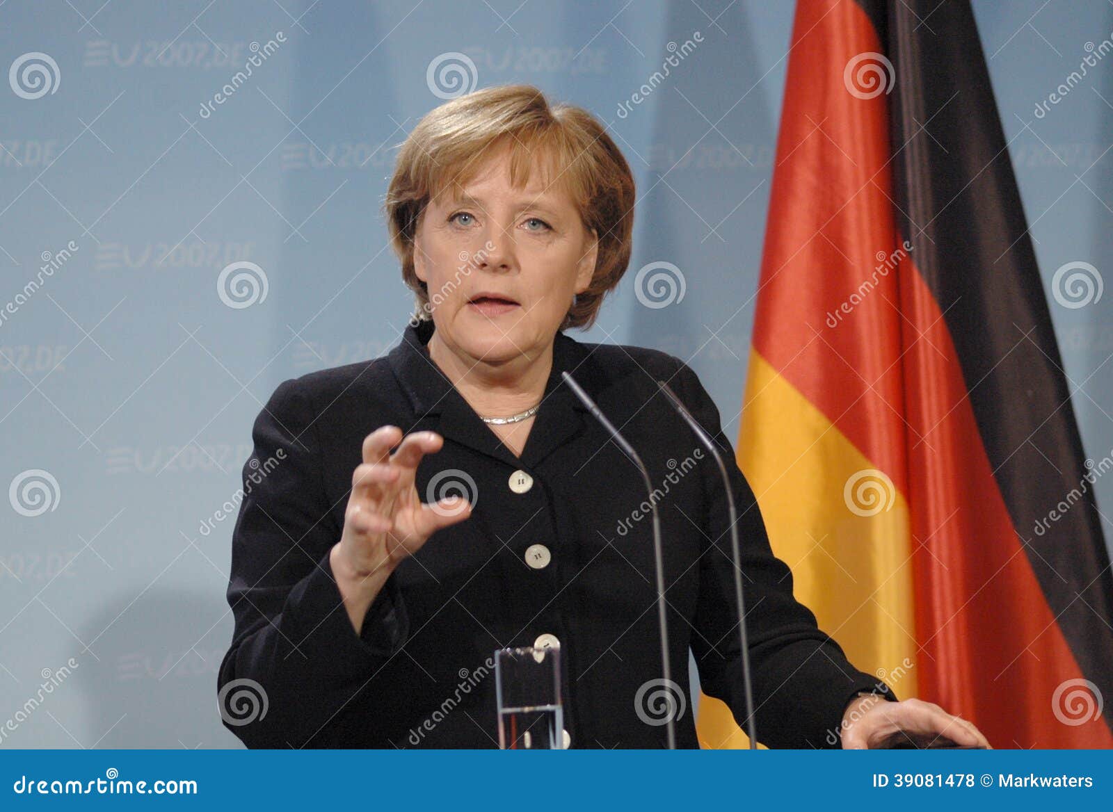Angela Merkel foto de stock editorial. Imagem de conferência - 39081478