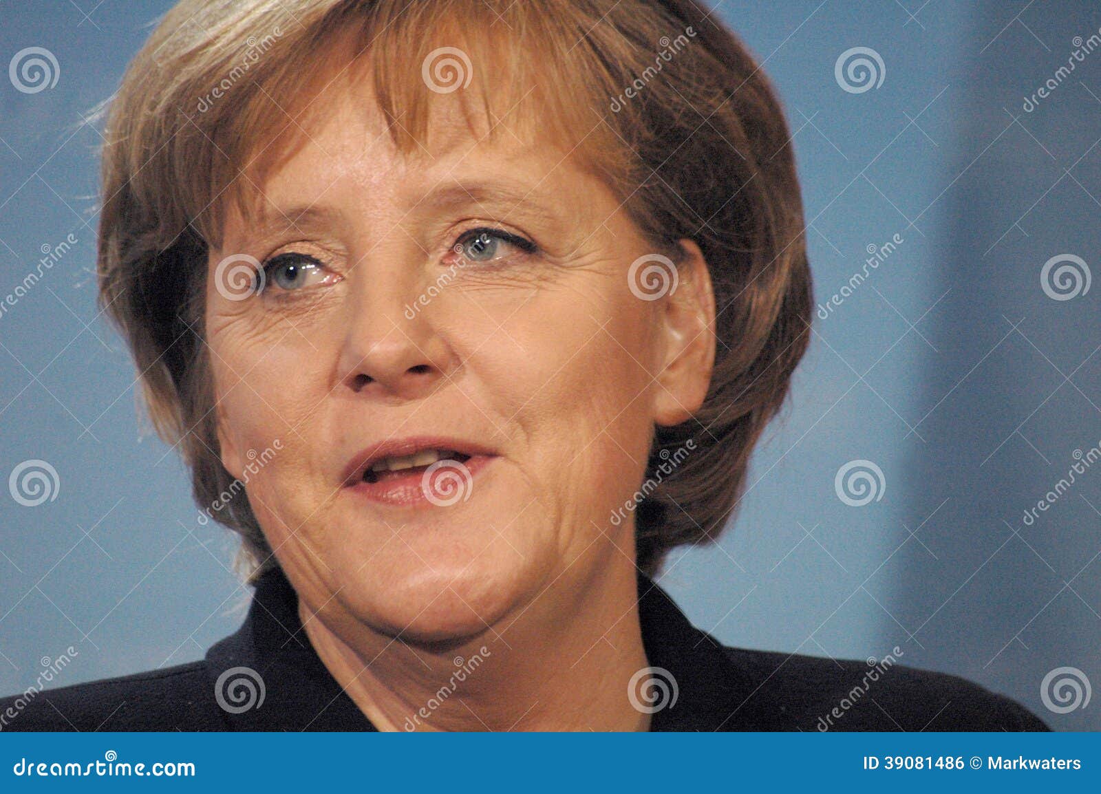 Angela Merkel fotografia editoriale. Immagine di congresso - 39081486