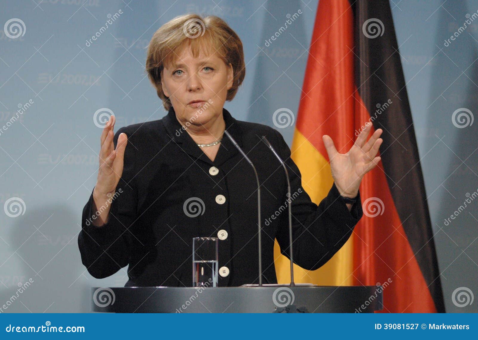 Angela Merkel fotografía editorial. Imagen de berlina - 39081527