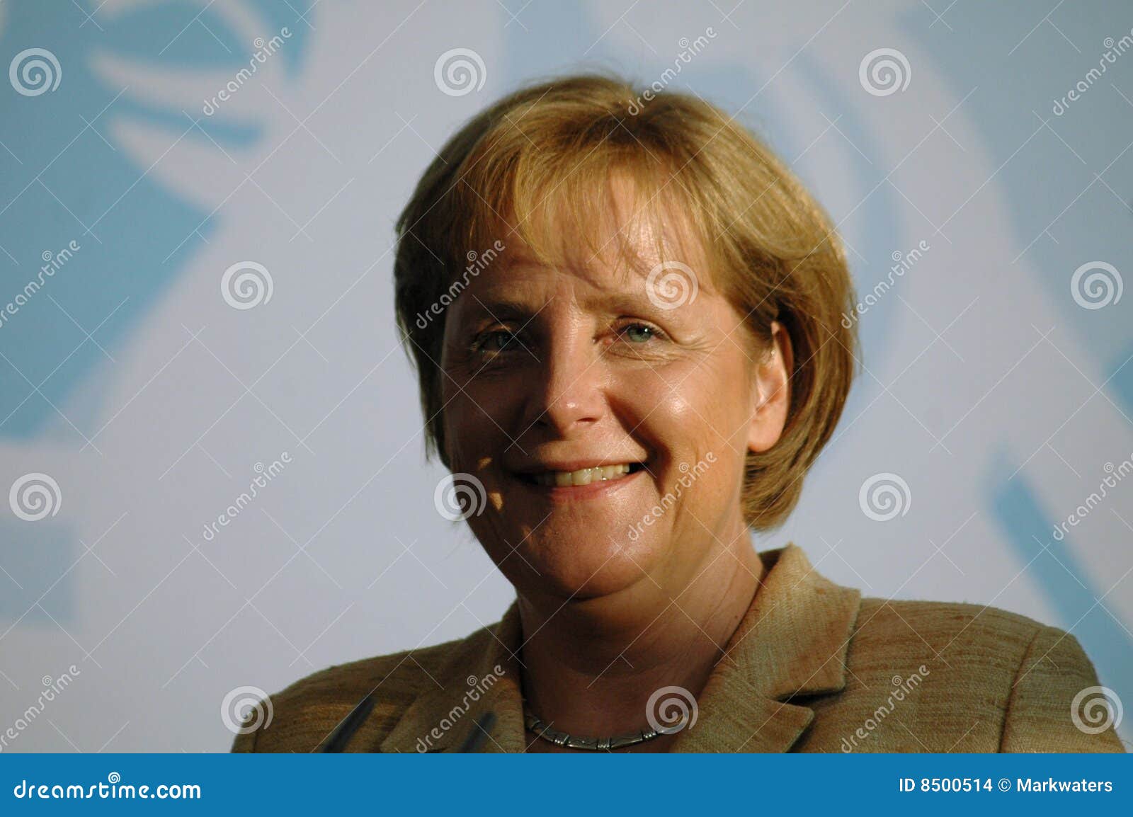 Angela Merkel editorial stock image. Image of berlin, angela - 8500514