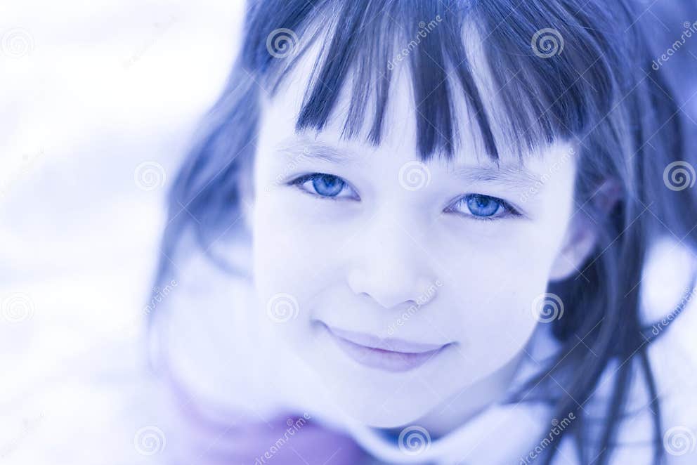 Angelic Child stock image. Image of smile, endearing, grin - 1605347