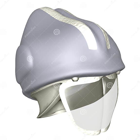 Angelic Composite Helmet stock illustration. Illustration of ...