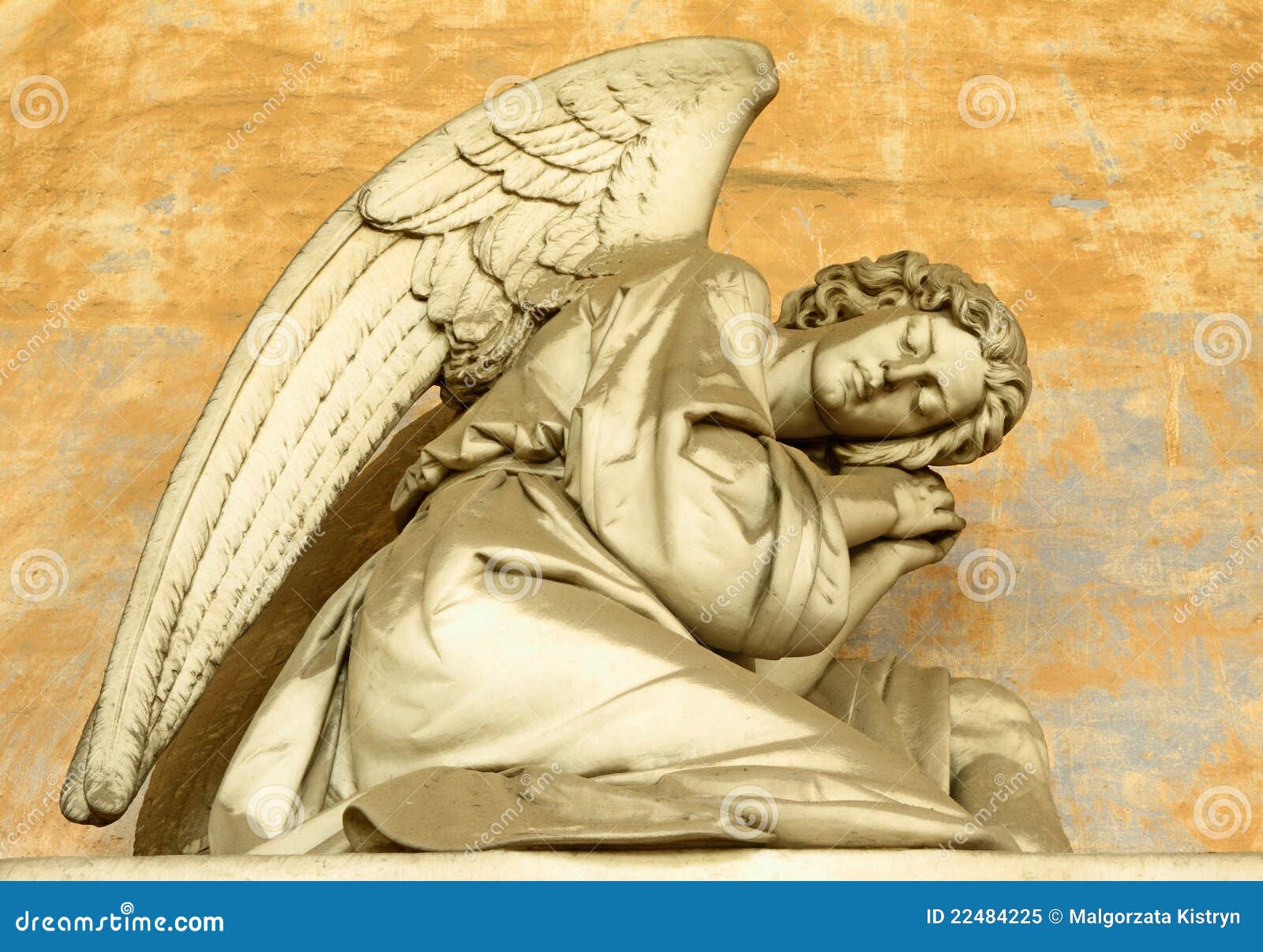 Angelic figure stock image. Image of face, meditation - 22484225
