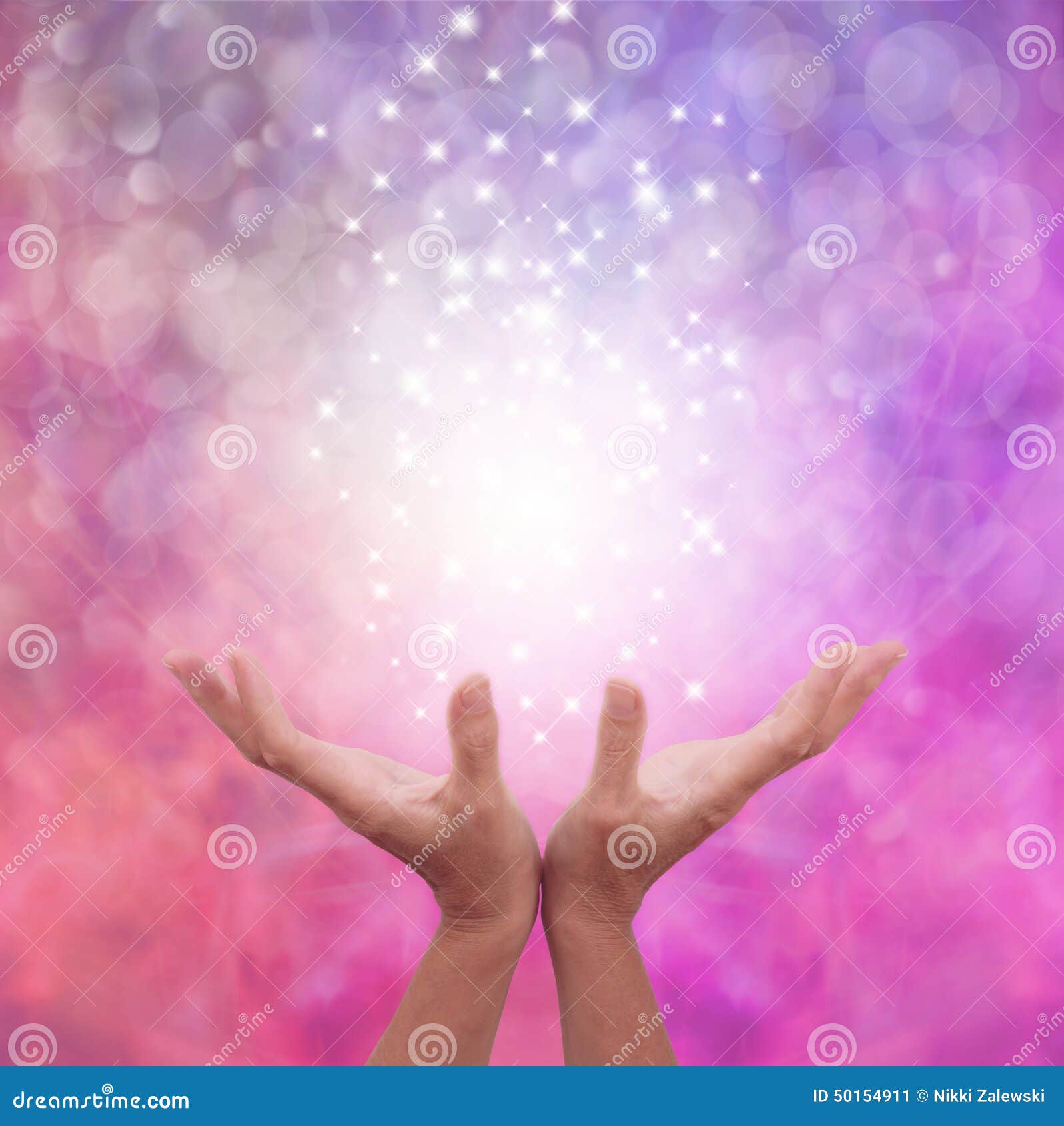 Angelic Pink Healing Energy Fotografering för Bildbyråer - Bild av ...