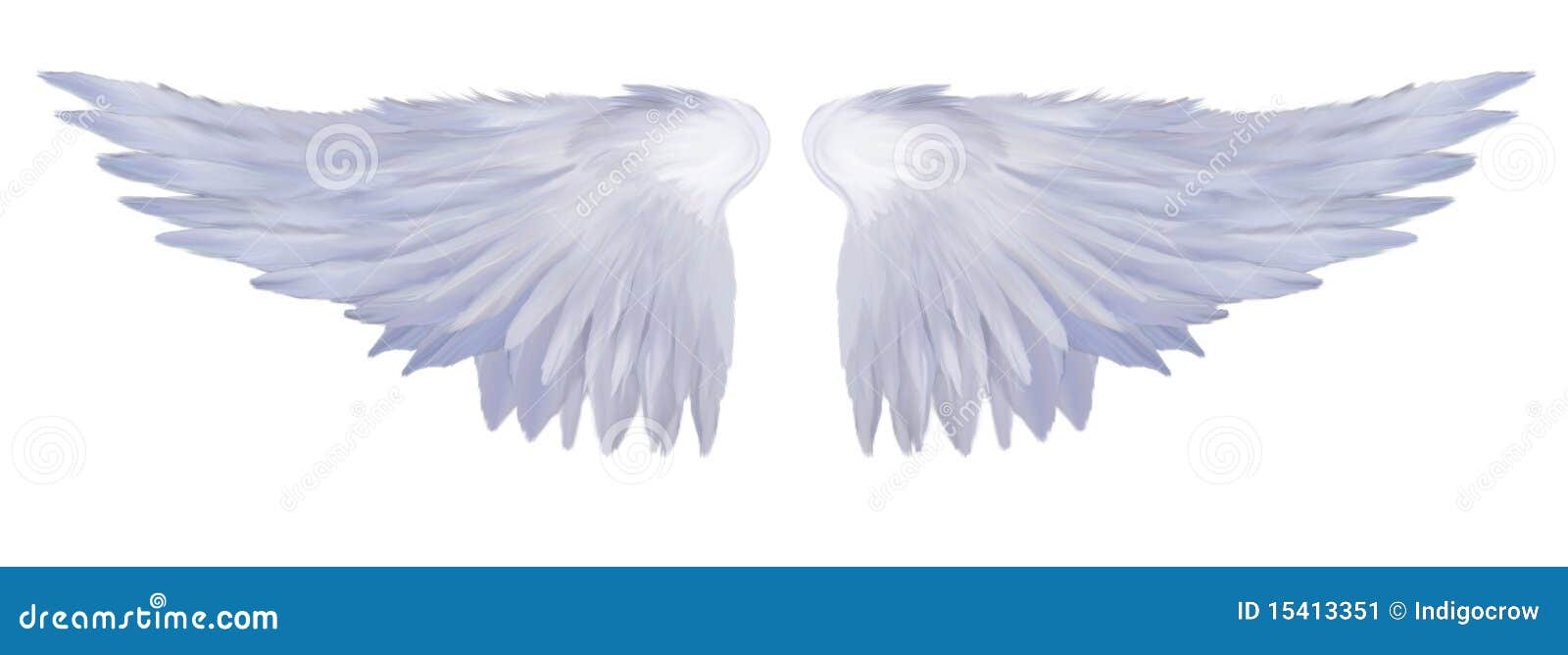 Angelic Wings stock image. Image of angel, fantasy, seraph - 15413351