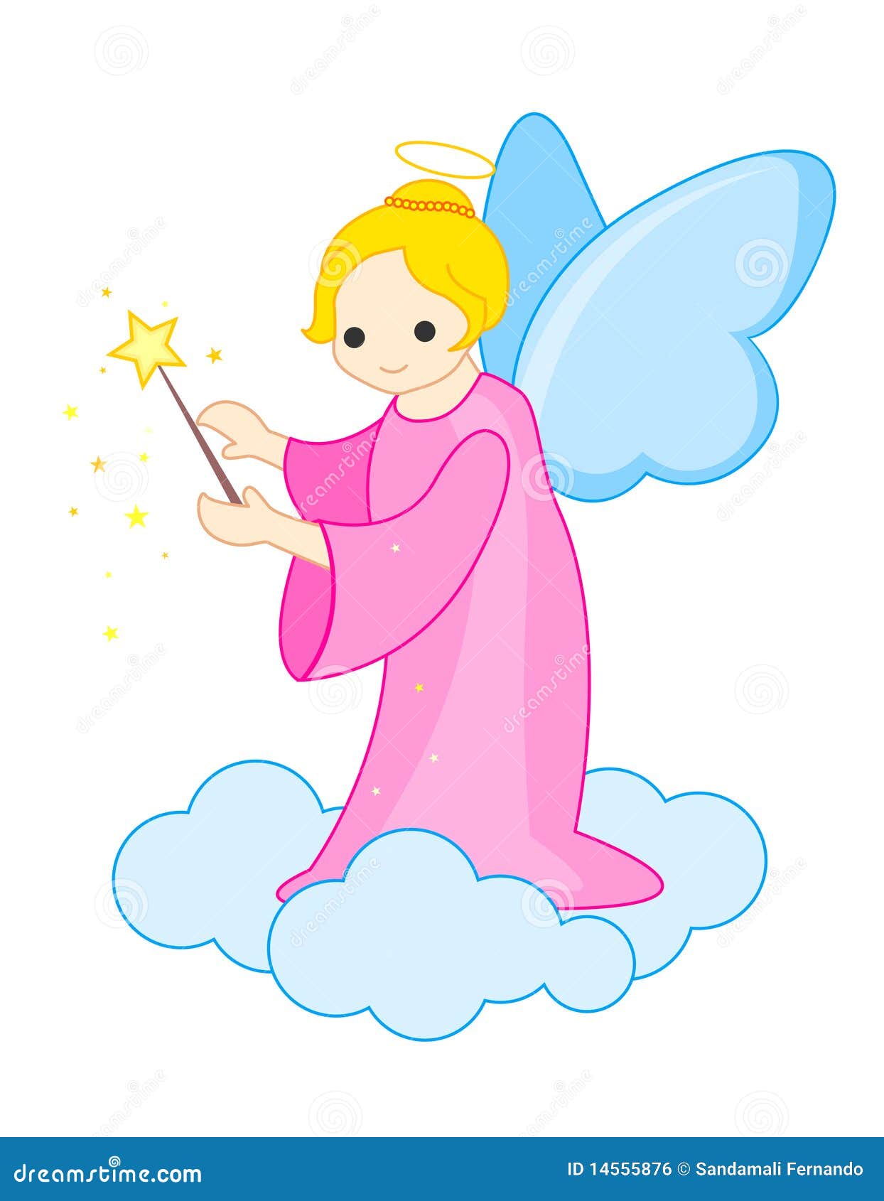 Angelo illustrazione vettoriale. Illustrazione di sopportato - 14555876