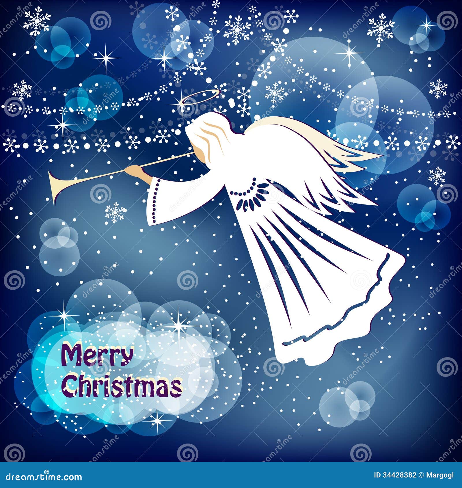 Angelo illustrazione vettoriale. Illustrazione di natale - 34428382