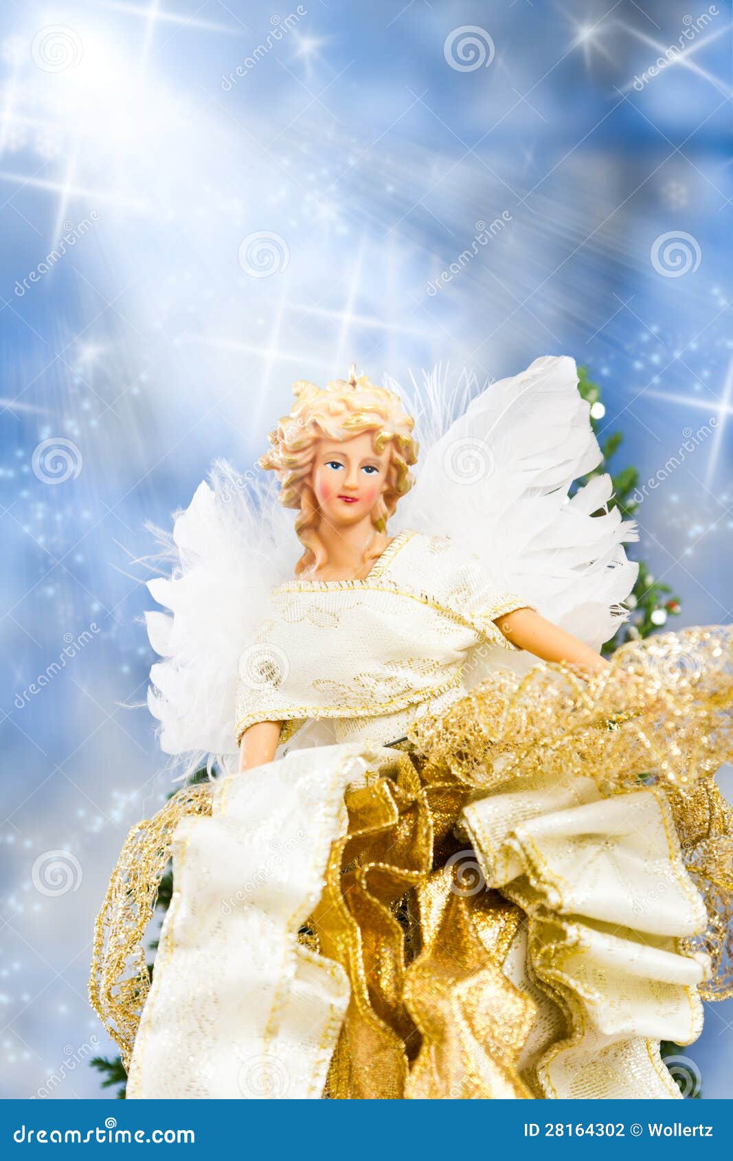 Angelo di Natale fotografia stock. Immagine di magia - 28164302