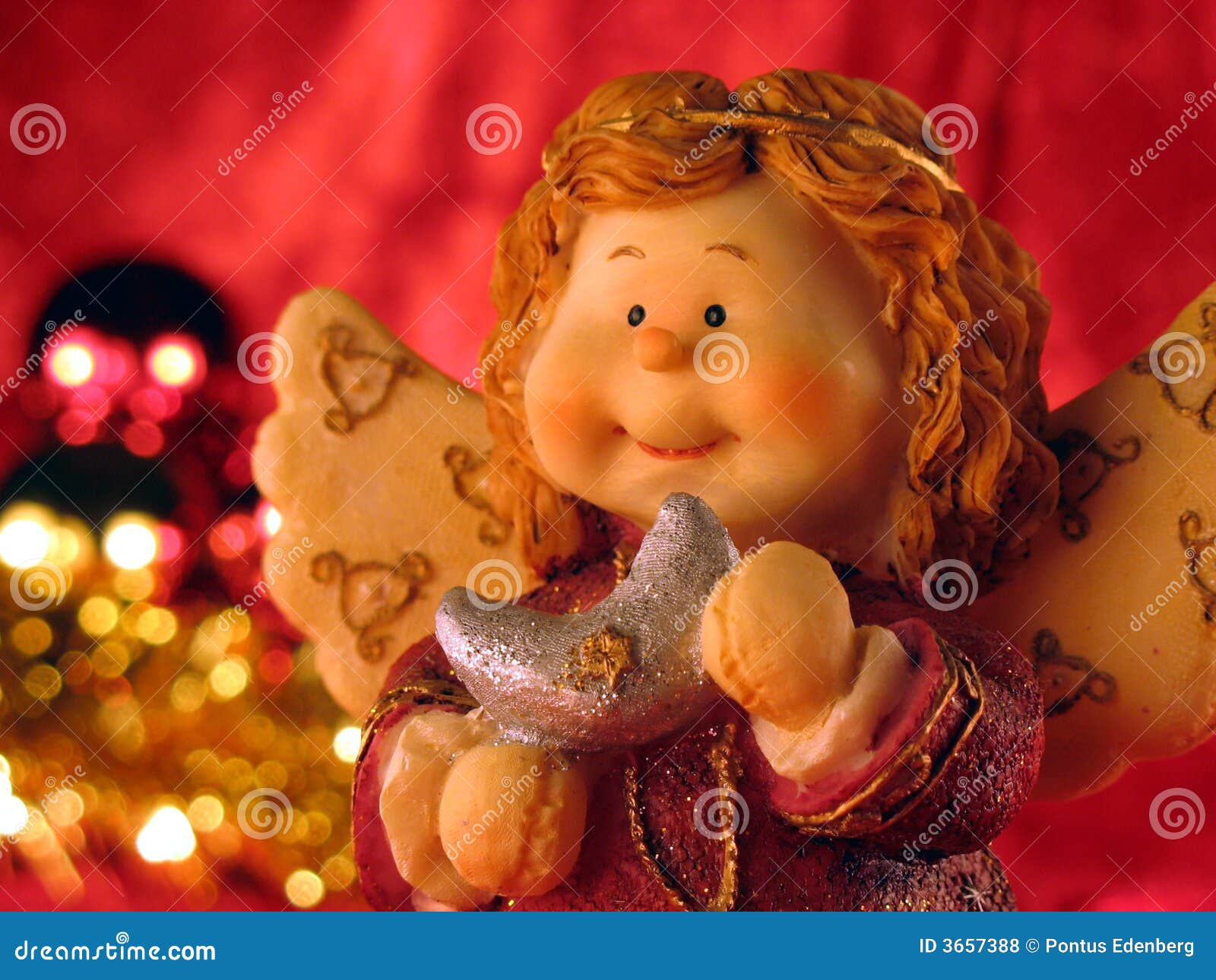Angelo di natale fotografia stock. Immagine di interno - 3657388