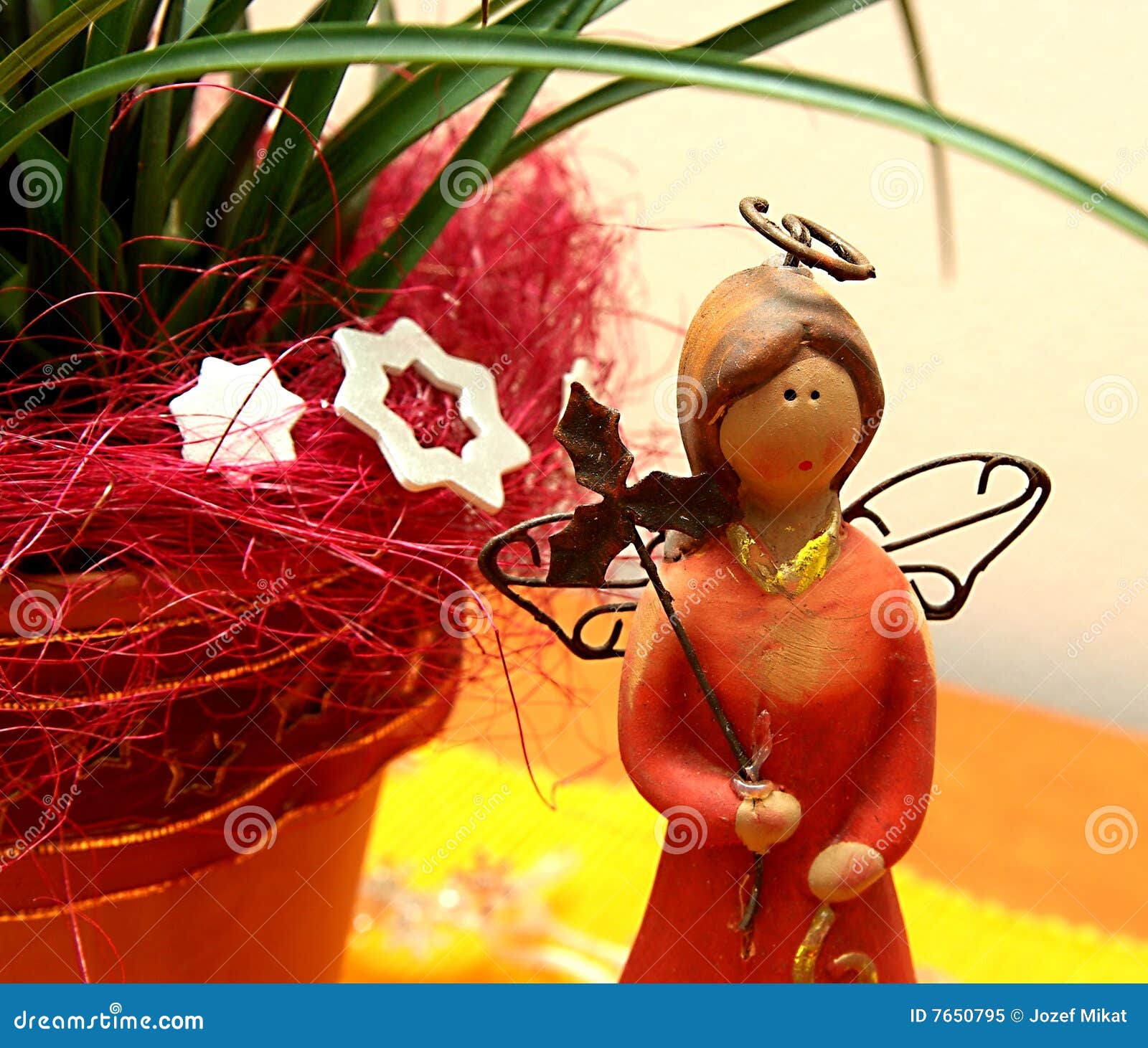 Angelo di natale immagine stock. Immagine di disegno, festa - 7650795