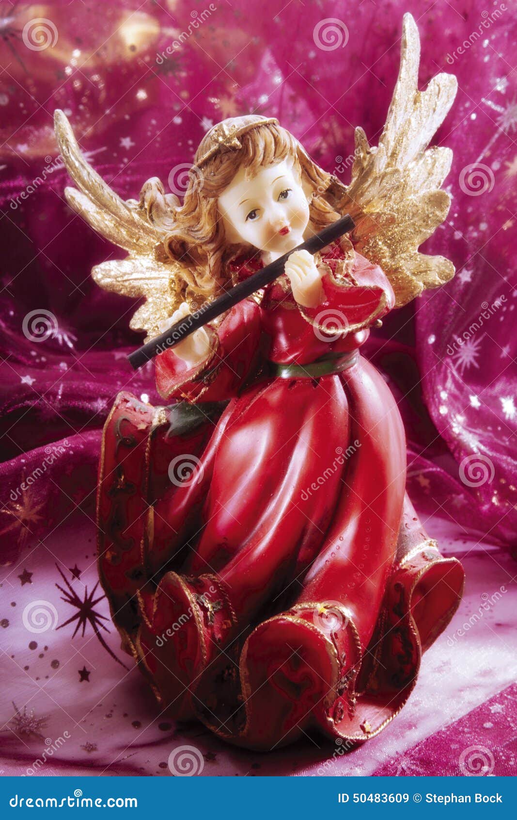 Angelo Di Natale Che Gioca Musica Immagine Stock - Immagine di attività ...