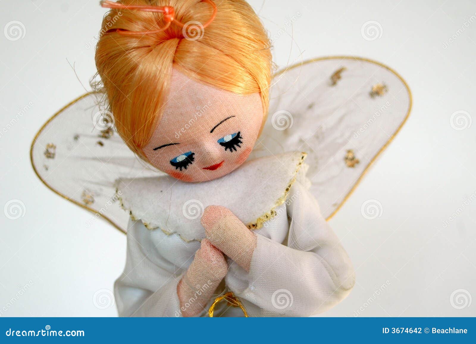 Angelo Di Natale Dell'annata Fotografia Stock - Immagine di ornamento ...