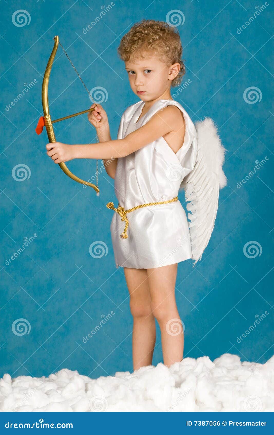 Angelo maschio fotografia stock. Immagine di persona, decorazione - 7387056