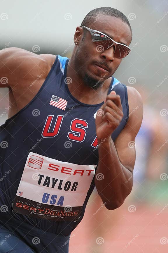 Angelo Taylor (USA) editorial photo. Image of competition - 10915201