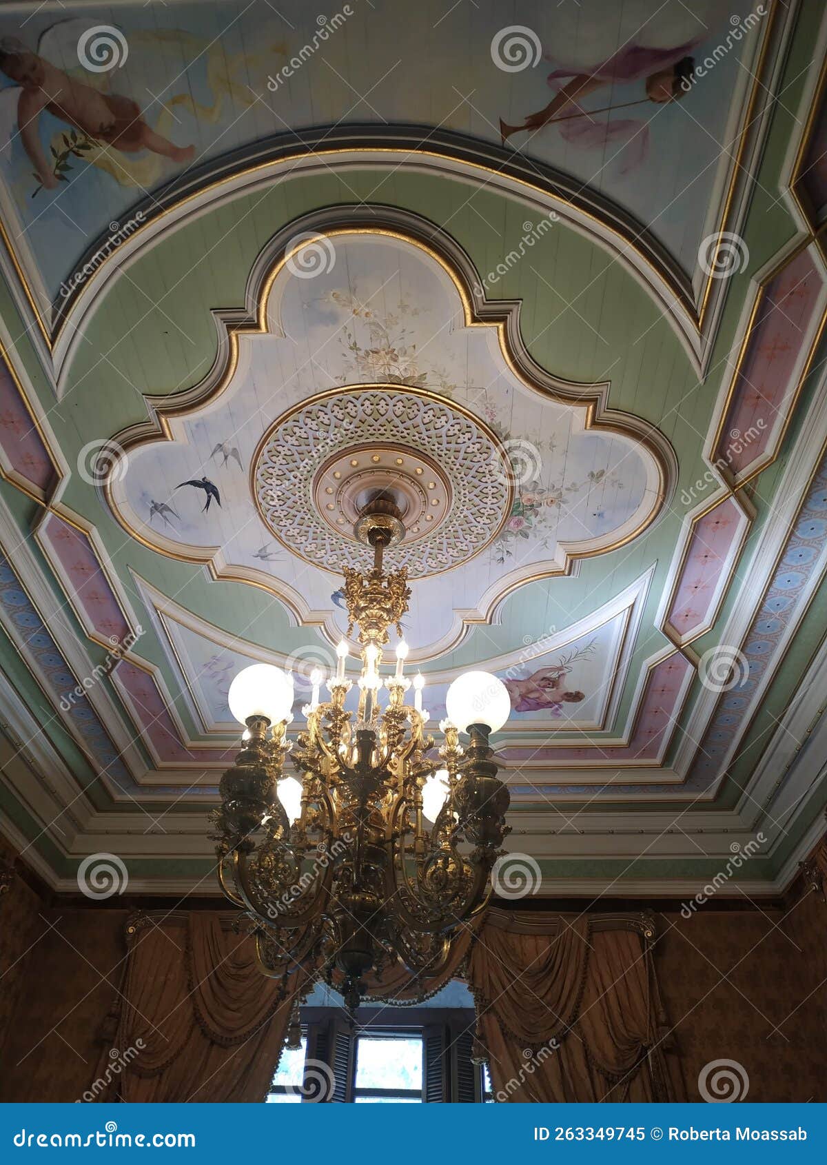 Angels Ceiling Stock Image | CartoonDealer.com #93297799