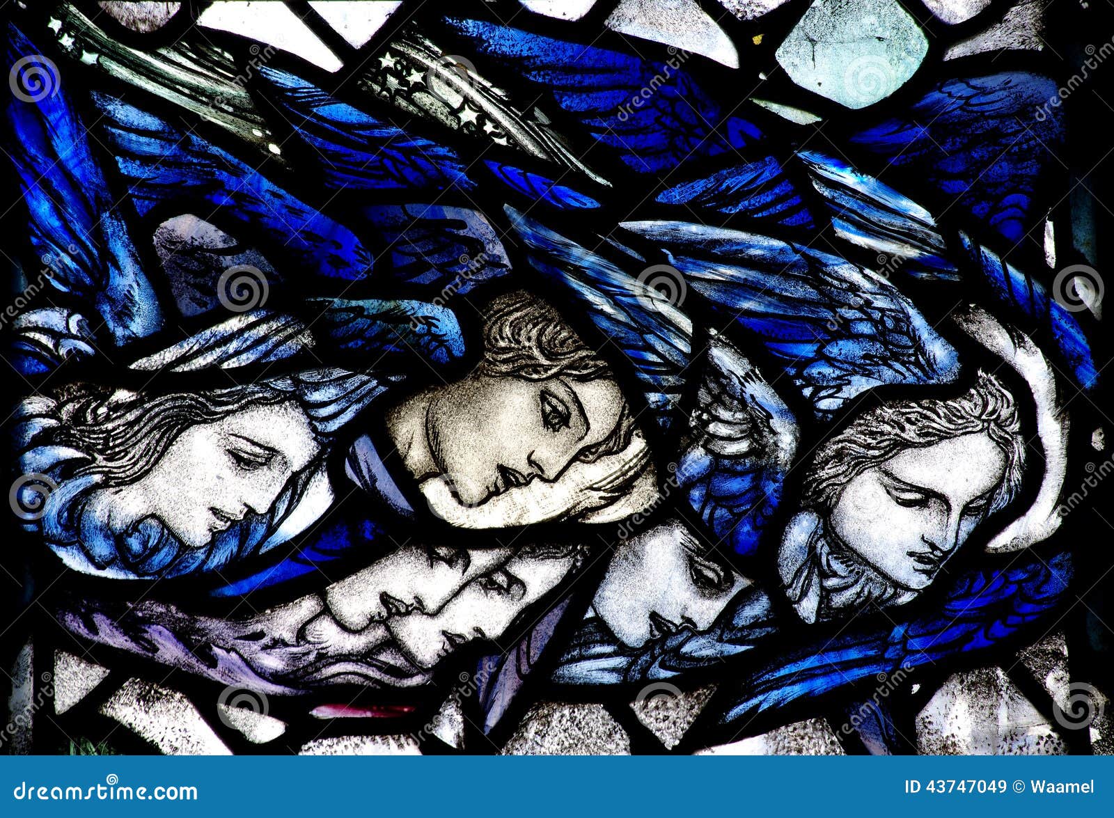 Angels Looking Down from Heaven Stock Image - Image of stained, spirit ... Angels Looking Down from Heaven Stock Image - Image of stained, spirit ...