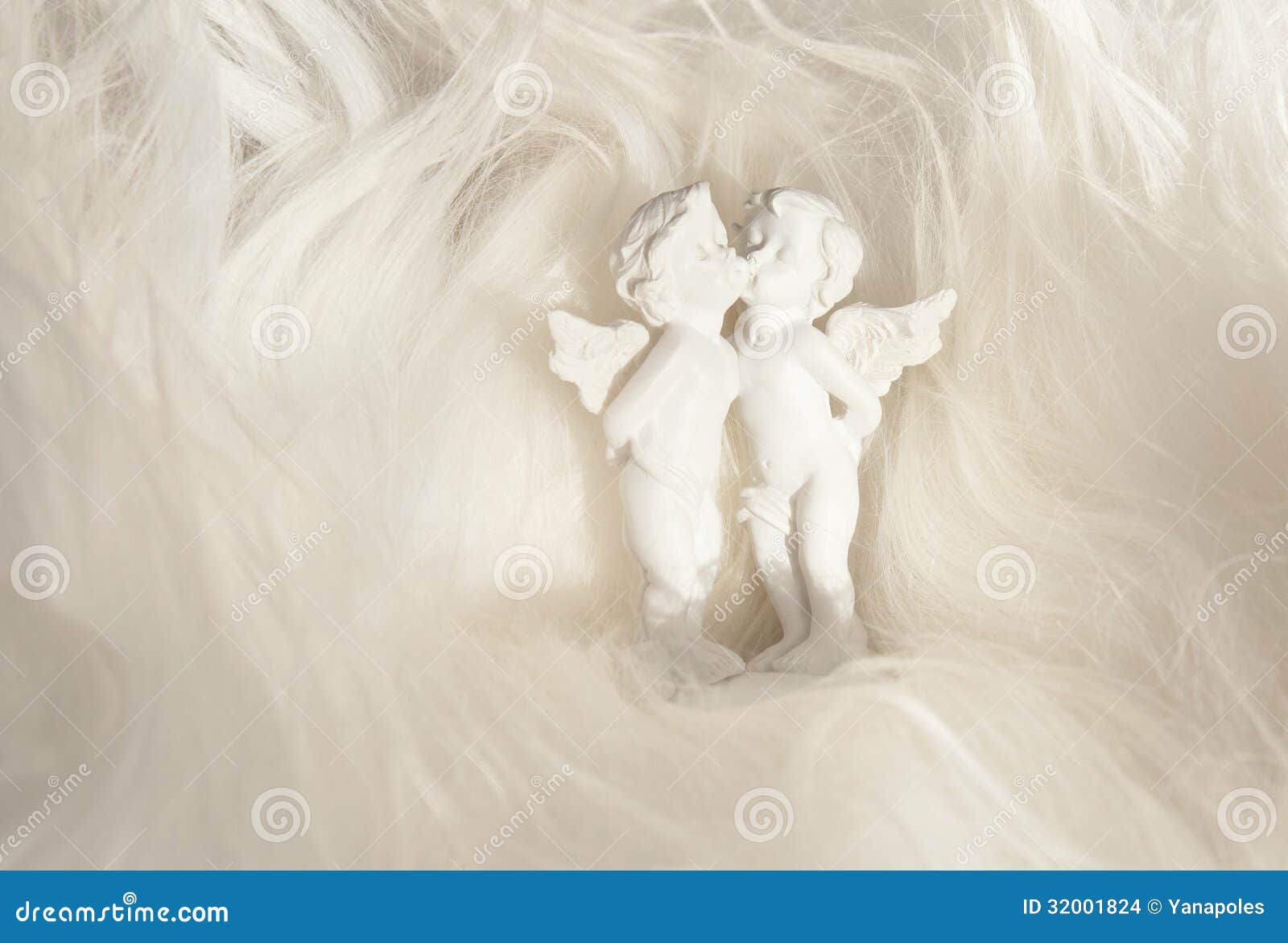 Angels in love stock photo. Image of valentine, friendship - 32001824