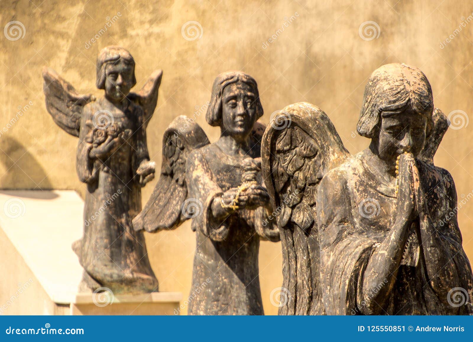 Angel of the Graveyard stock image. Image of beliefs - 125550851