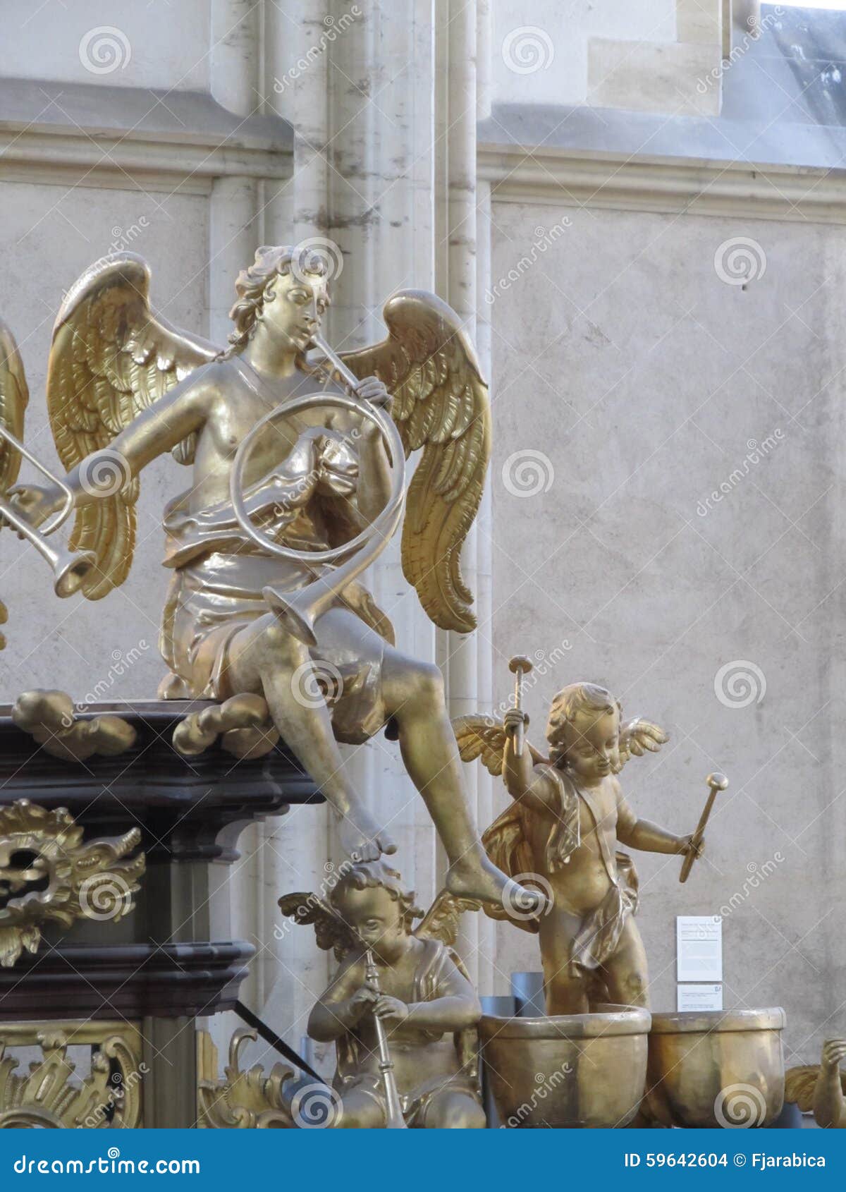 Angels stock photo. Image of statues, pack, group, backdrop - 59642604