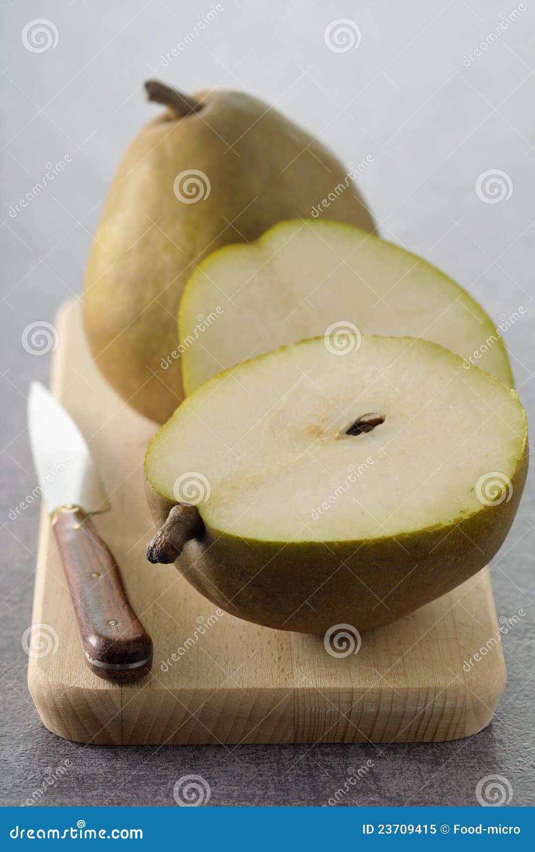 Angelys pear cut in half stock image. Image of fruit - 23709415