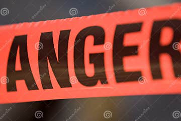 Anger Barrier Tape stock photo. Image of alarm, abstract - 2733336