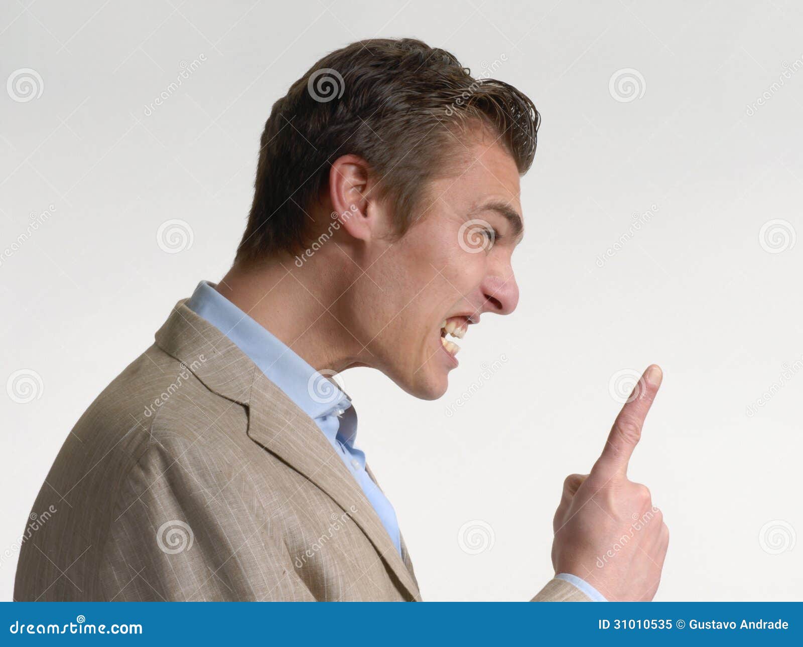 Anger man. stock image. Image of abuse, domestic, hand - 31010535