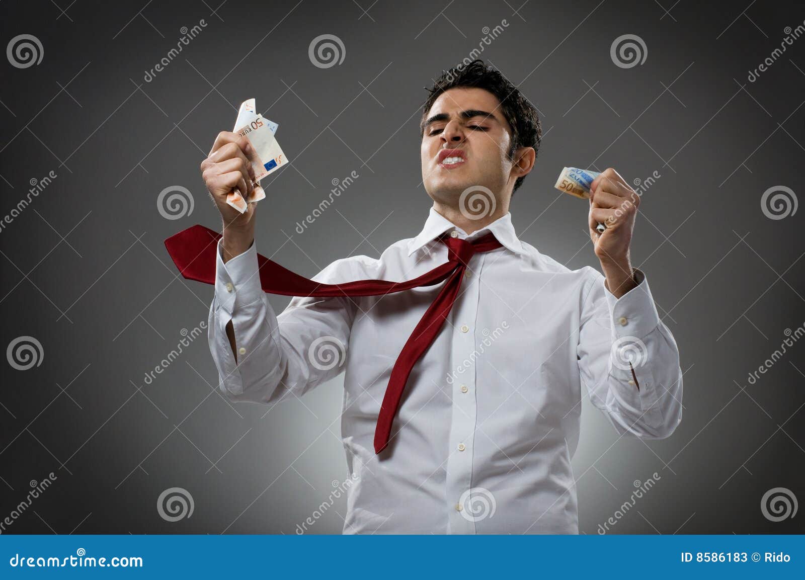 Anger with money stock image. Image of disparate, adult - 8586183