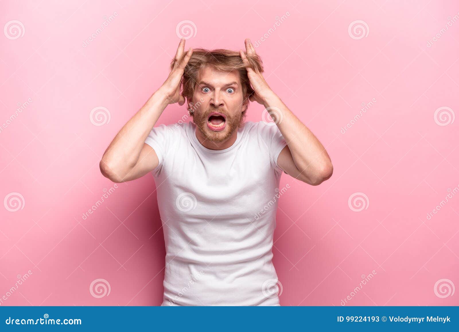 The Anger and Screaming Man Stock Image - Image of anger, adult: 99224193