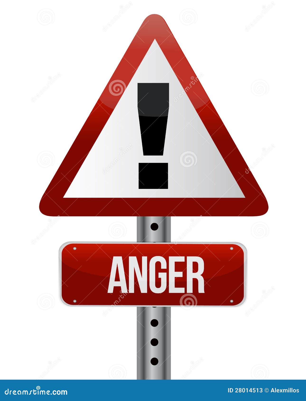 Anger Sign Royalty-Free Illustration | CartoonDealer.com #28014513