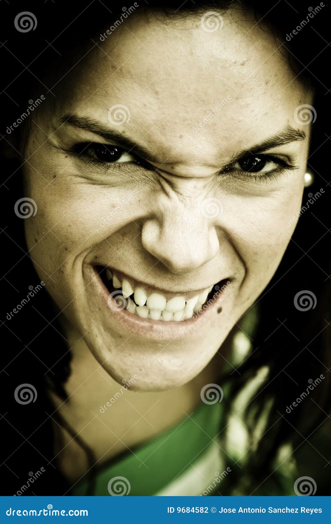 Anger Woman Stock Photography - Image: 9684582