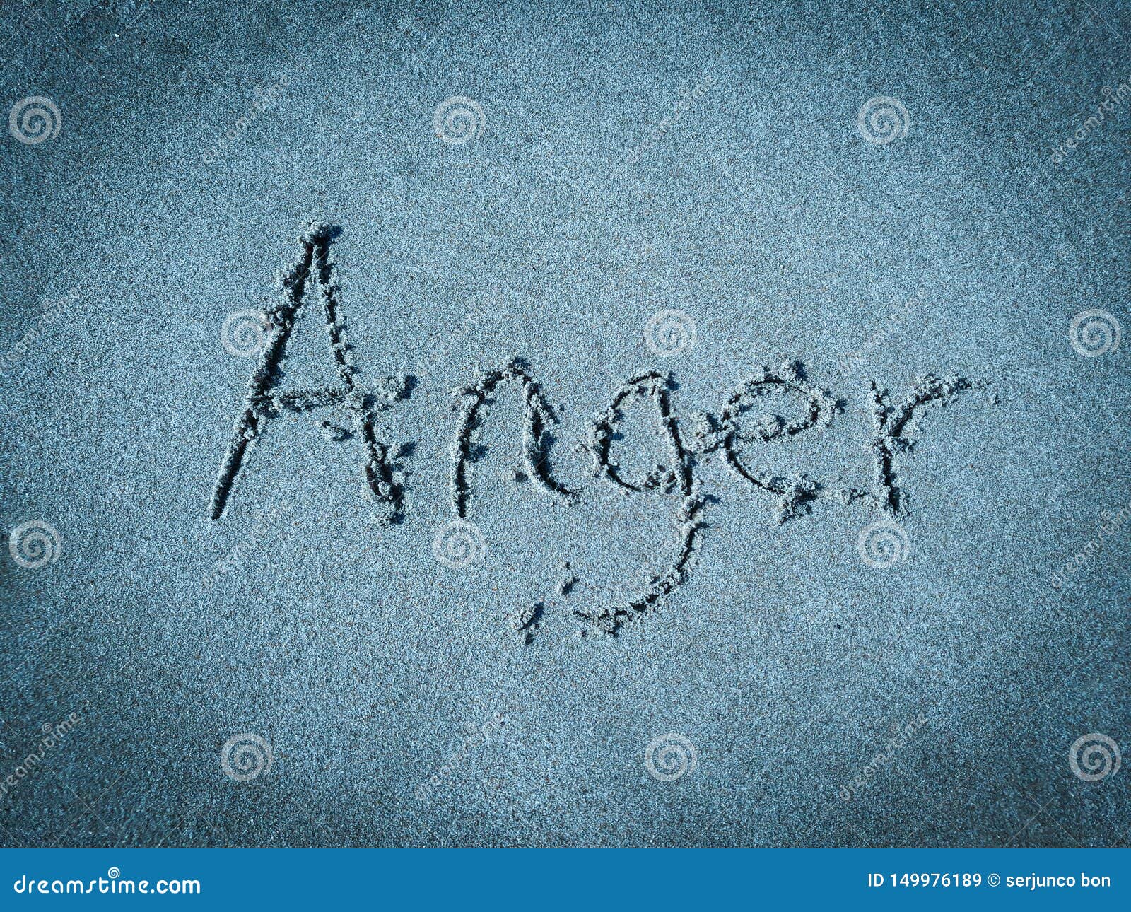 Anger Word Art