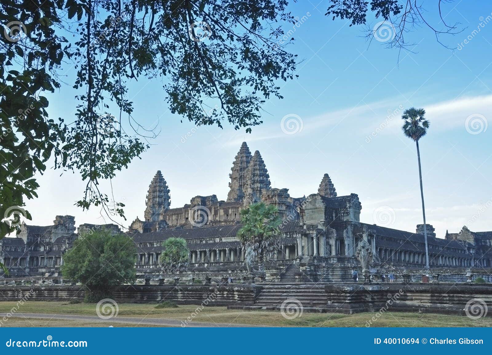 Angkar Wat foto de stock. Imagem de camboja, cultura - 40010694