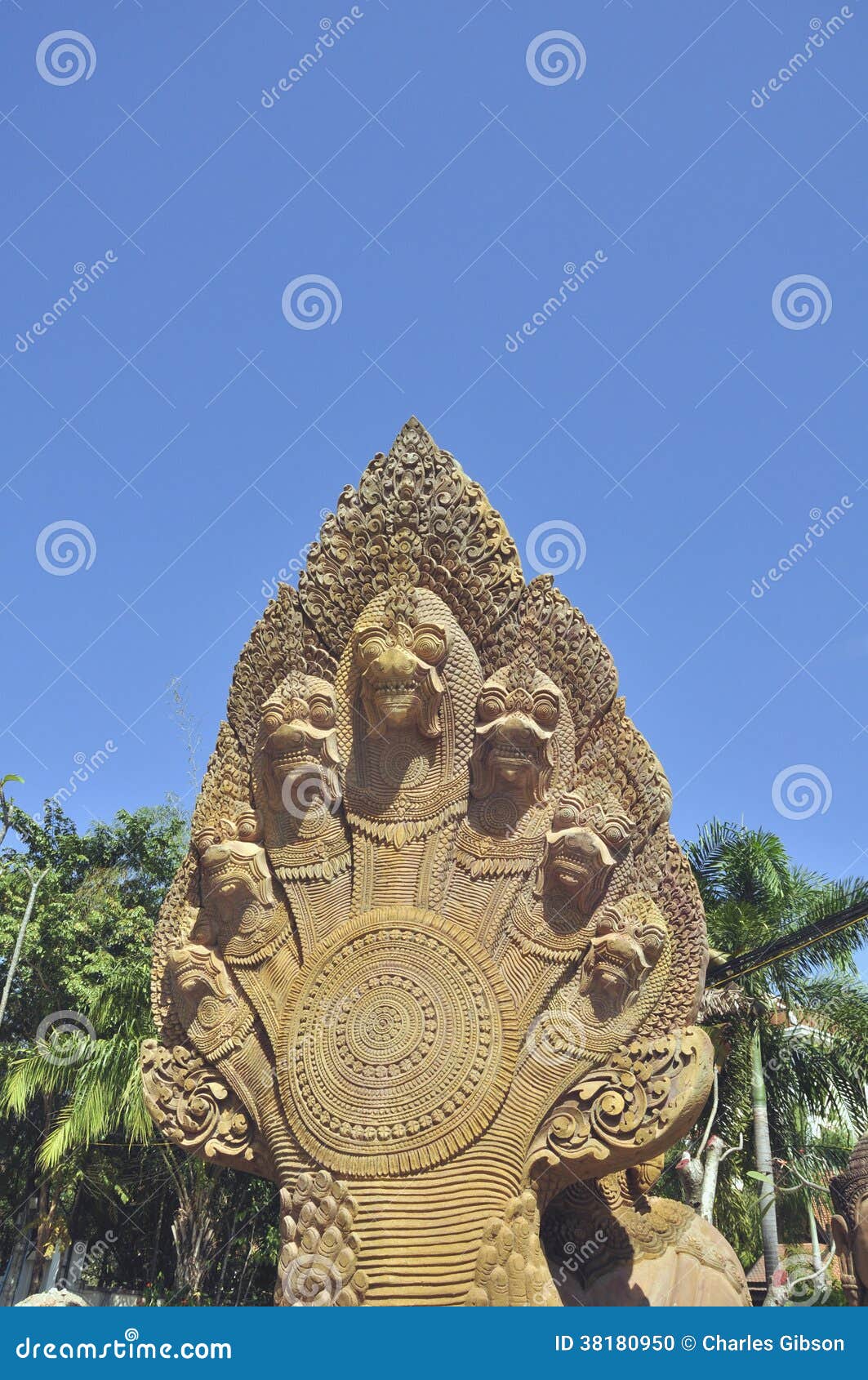 Angkar Wat naga stock photo. Image of buddhism, cambodia - 38180950