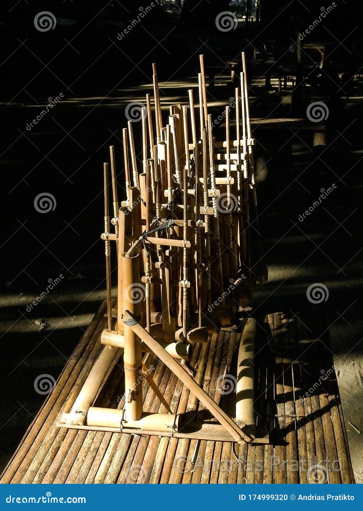 ANGKLUNG stock photo. Image of developed, instrument - 174999320
