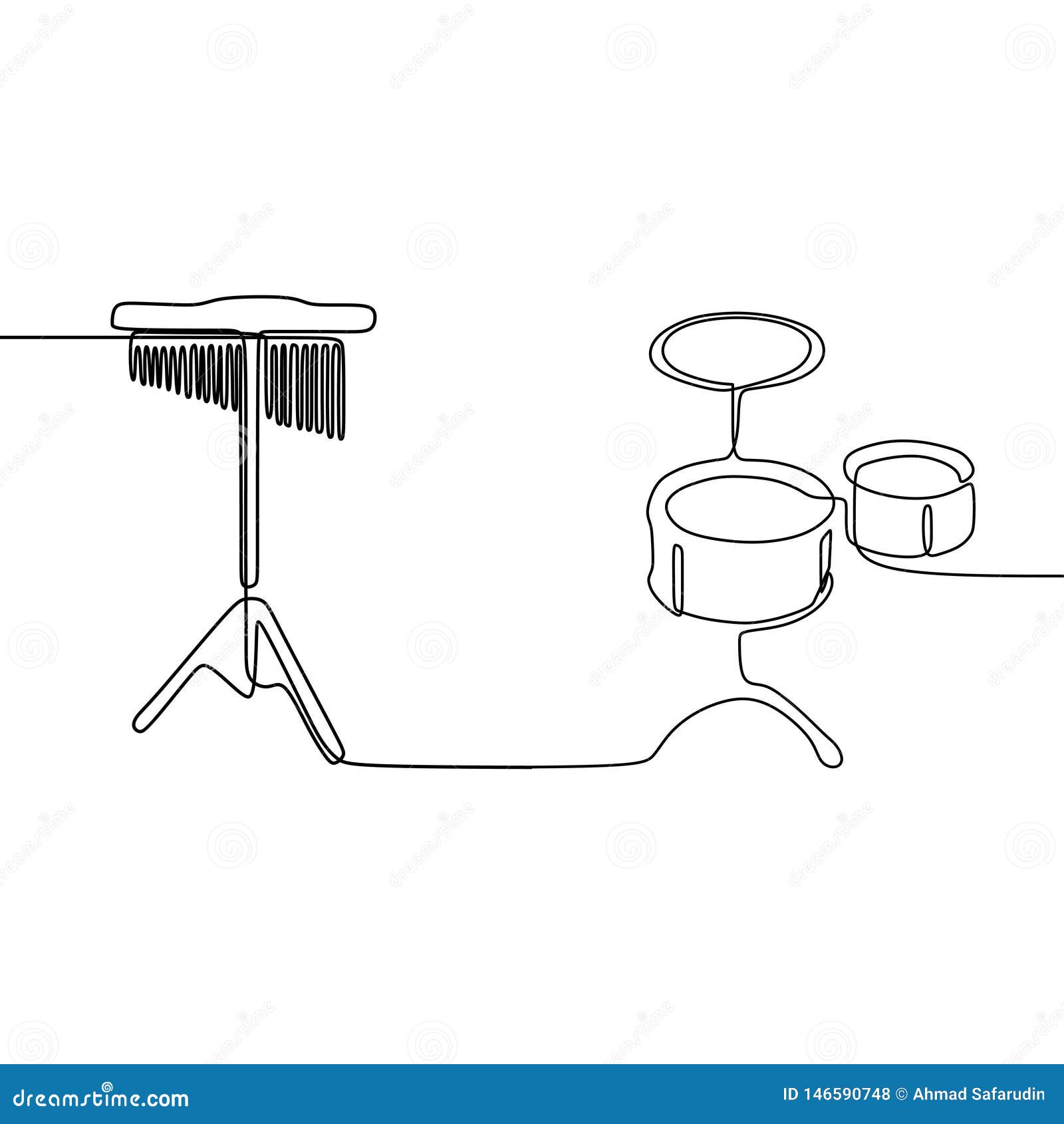 Angklung and Small Drum One Line Continuous Line Traditional Musical ... Angklung and Small Drum One Line Continuous Line Traditional Musical ...
