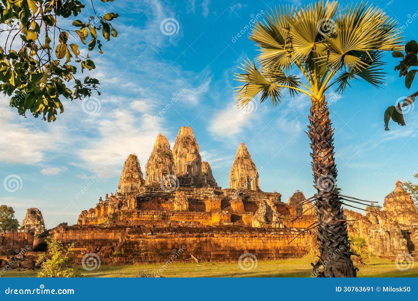 Angkor Complex stock image. Image of traveling, asia - 30763691