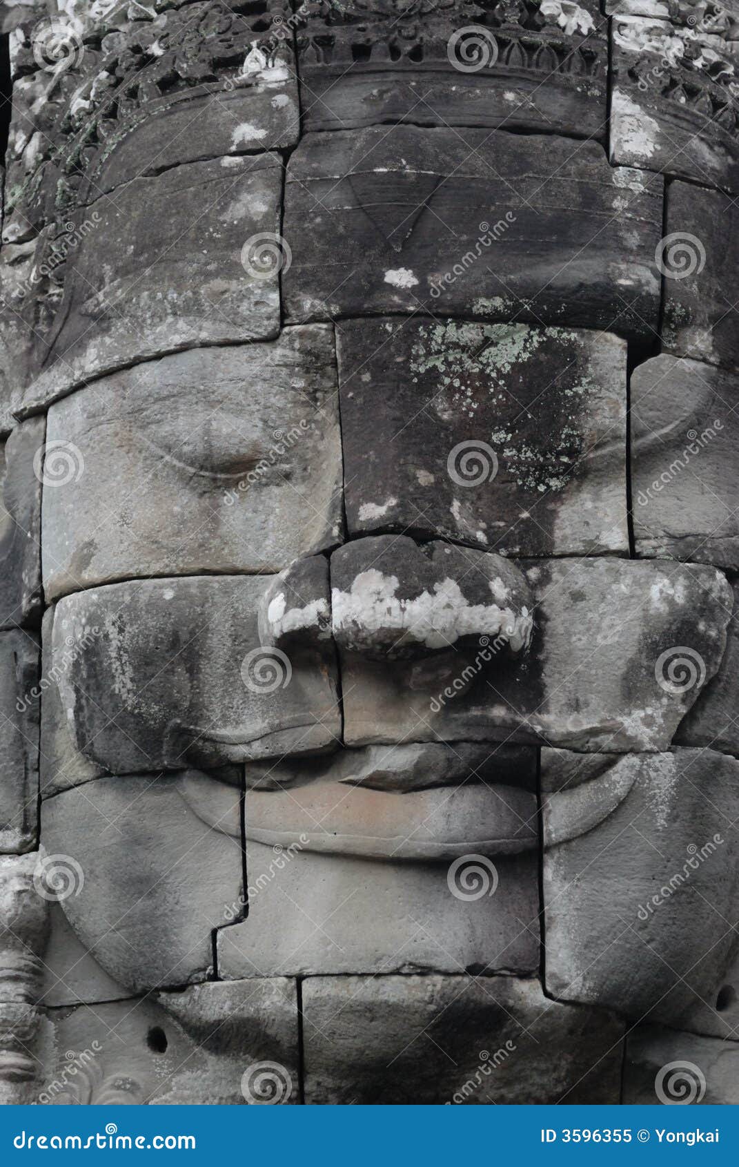 Angkor Face Picture. Image: 3596355