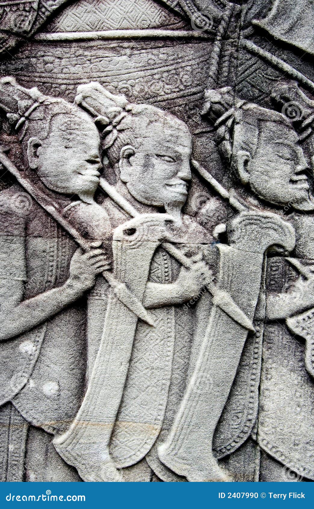 Angkor Icon stock photo. Image of cambodia, temple, kemher - 2407990