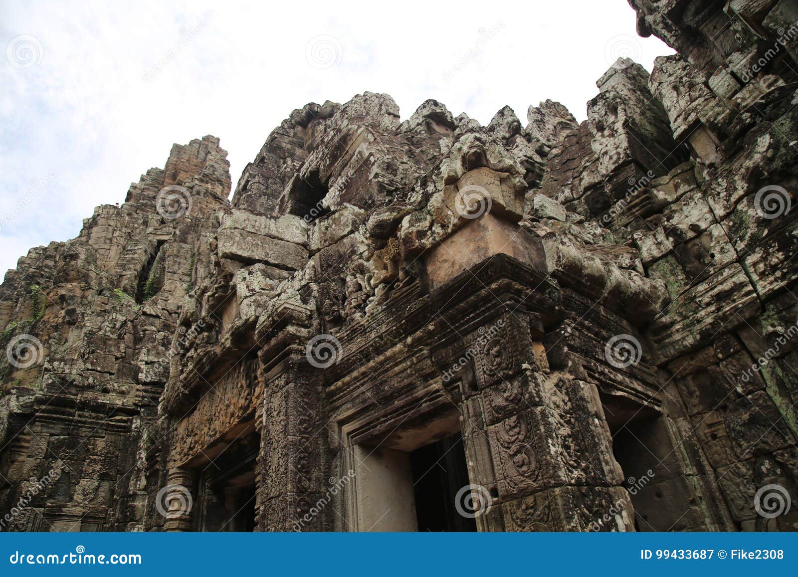 Angkor Ruins stock image. Image of architecture, temple - 99433687