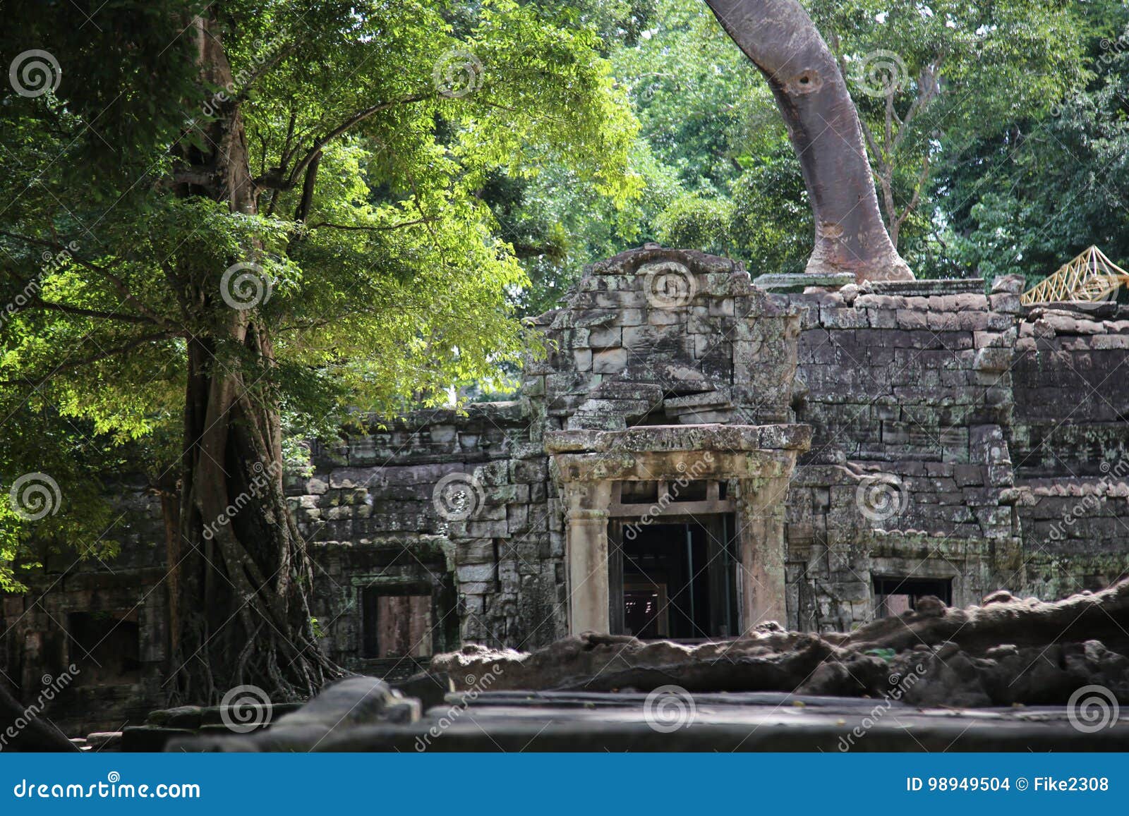 Angkor Ruins stock photo. Image of complex, angkor, heritage - 98949504