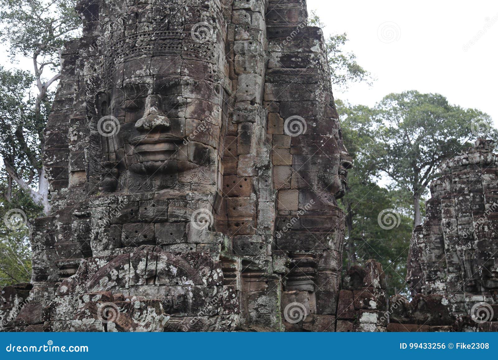 Angkor Ruins stock photo. Image of site, oriental, reap - 99433256